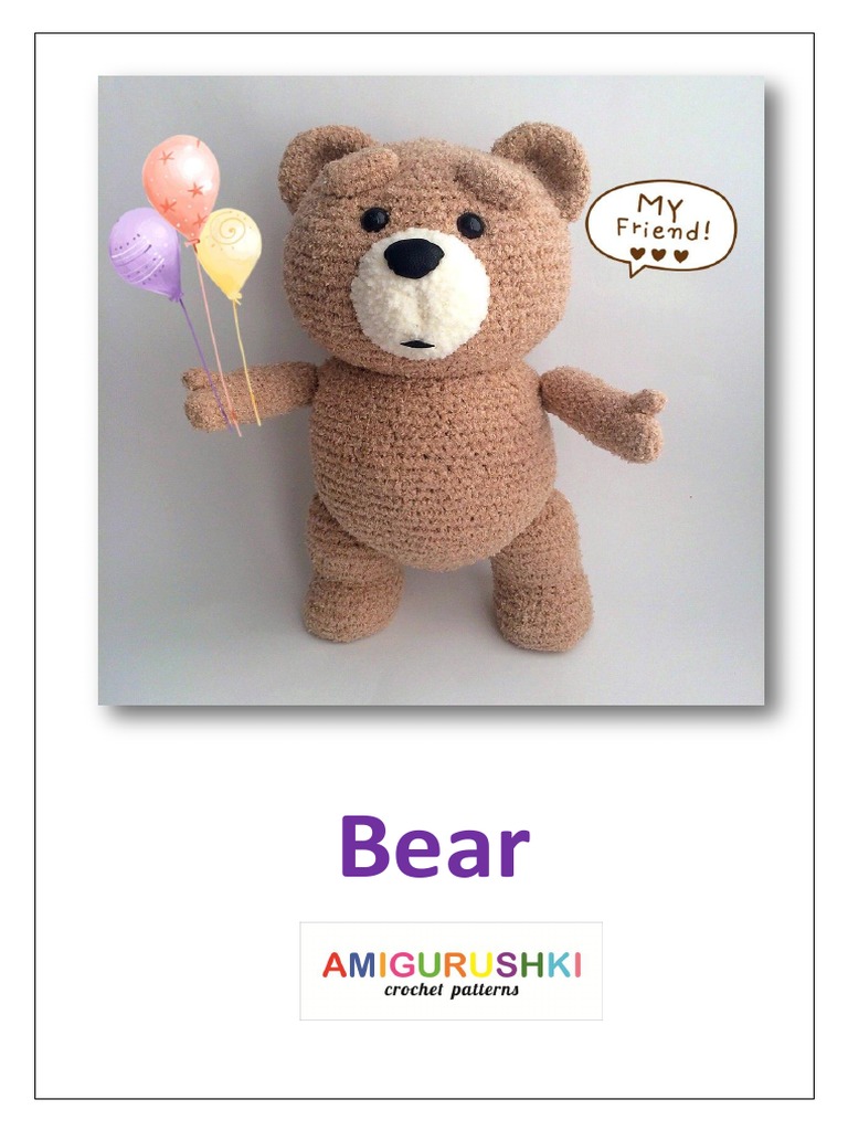 Tedi | PDF | Crochet | Textiles