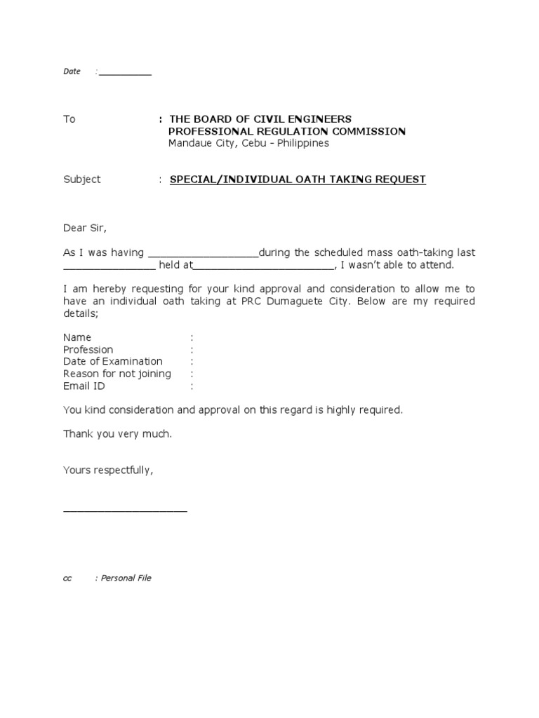 PRC Individual Oath Takin | PDF
