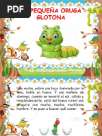 Cuento La Oruga Muy Hambrienta | PDF