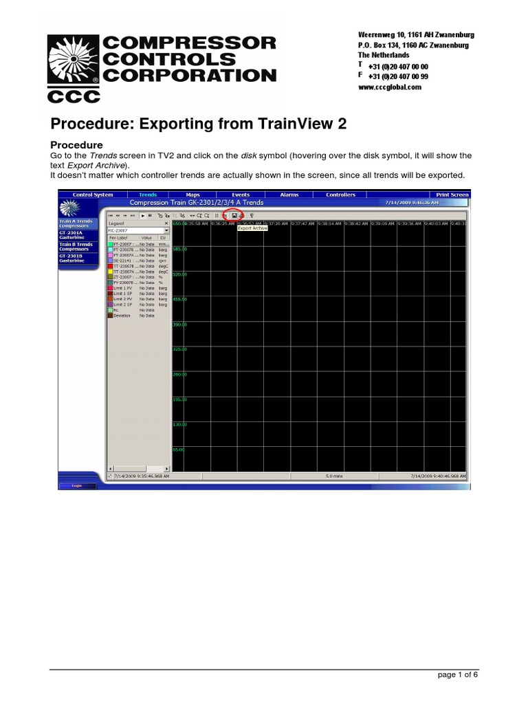 Procedure - Exporting From TrainView (General) | PDF | Zip (File Format ...