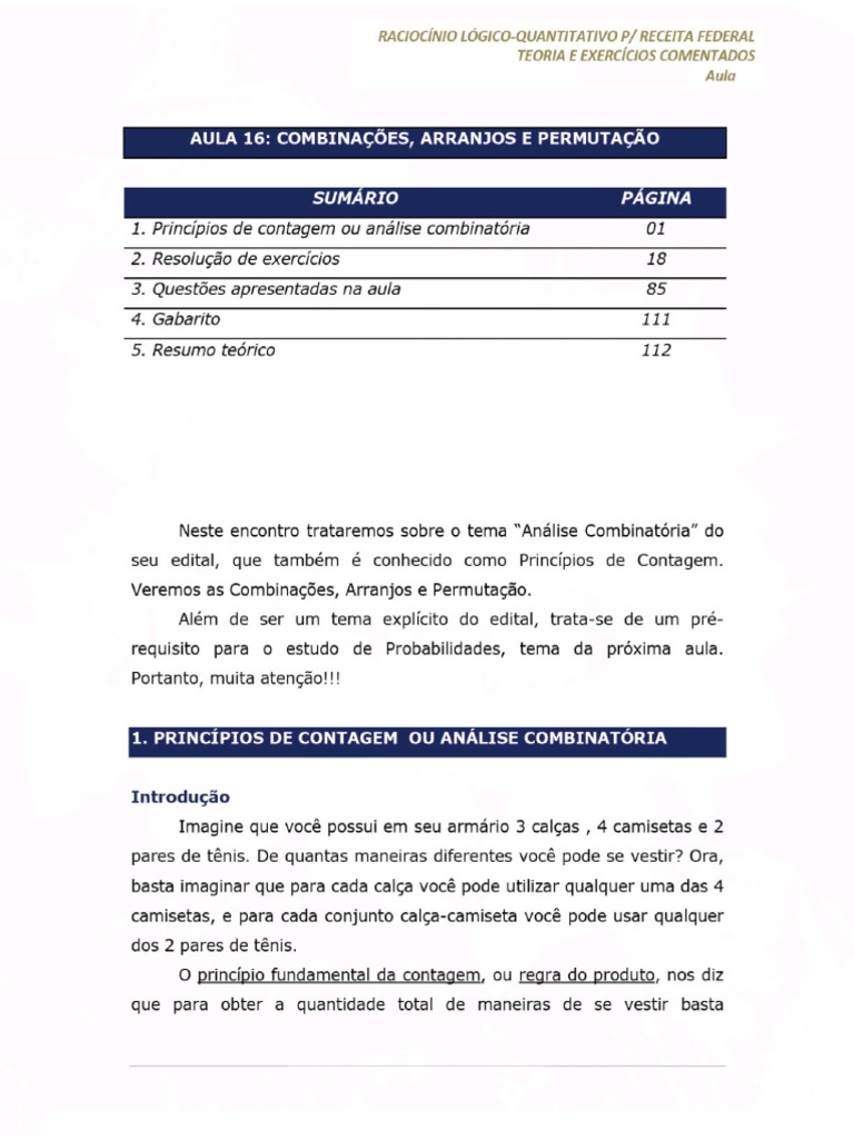 Aula16 RLM PDF | PDF