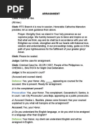 Pre-Trial Script Characters:: Stipulations and Admissions | PDF | Judge ...