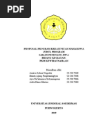 Panduan Proposal PKM Riset Eksakta | PDF