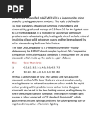 ASTM D6045 Color Test Method | PDF | Color