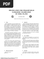 Astm A 435 | PDF | Ultrasound | Specification (Technical Standard)