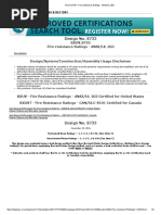 Design No. U905: BXUVC.U905 Fire Resistance Ratings | PDF | Concrete ...