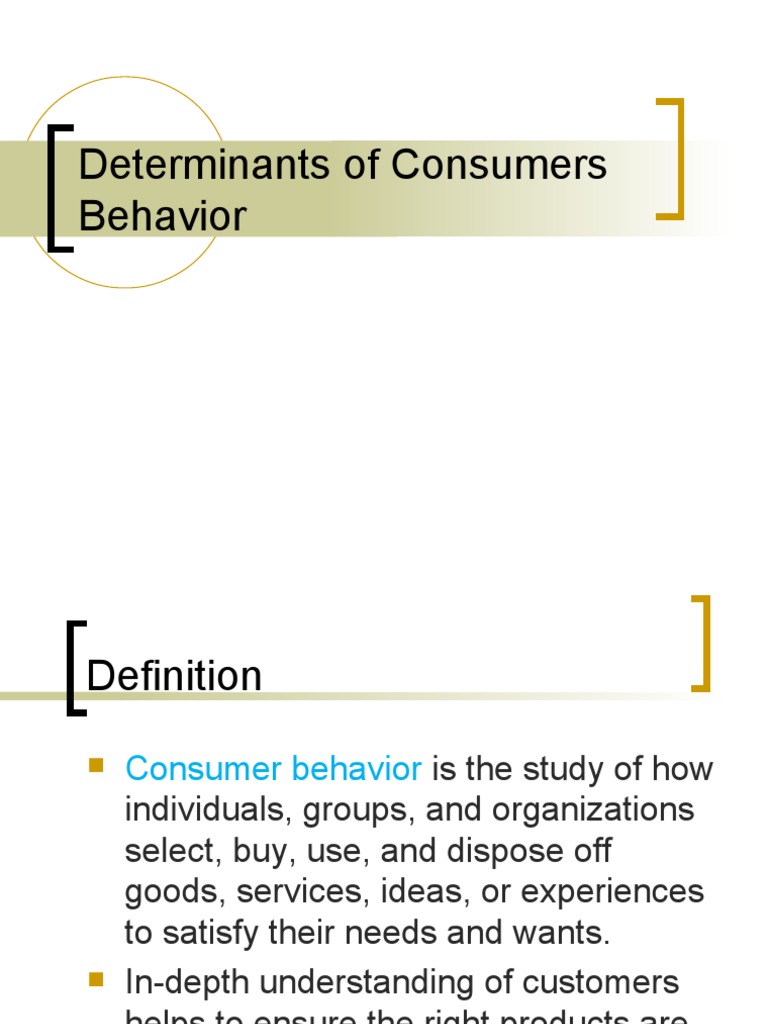 Chapter 2 - Consumer Behavior | PDF | Consumer Behaviour | Personality Psychology