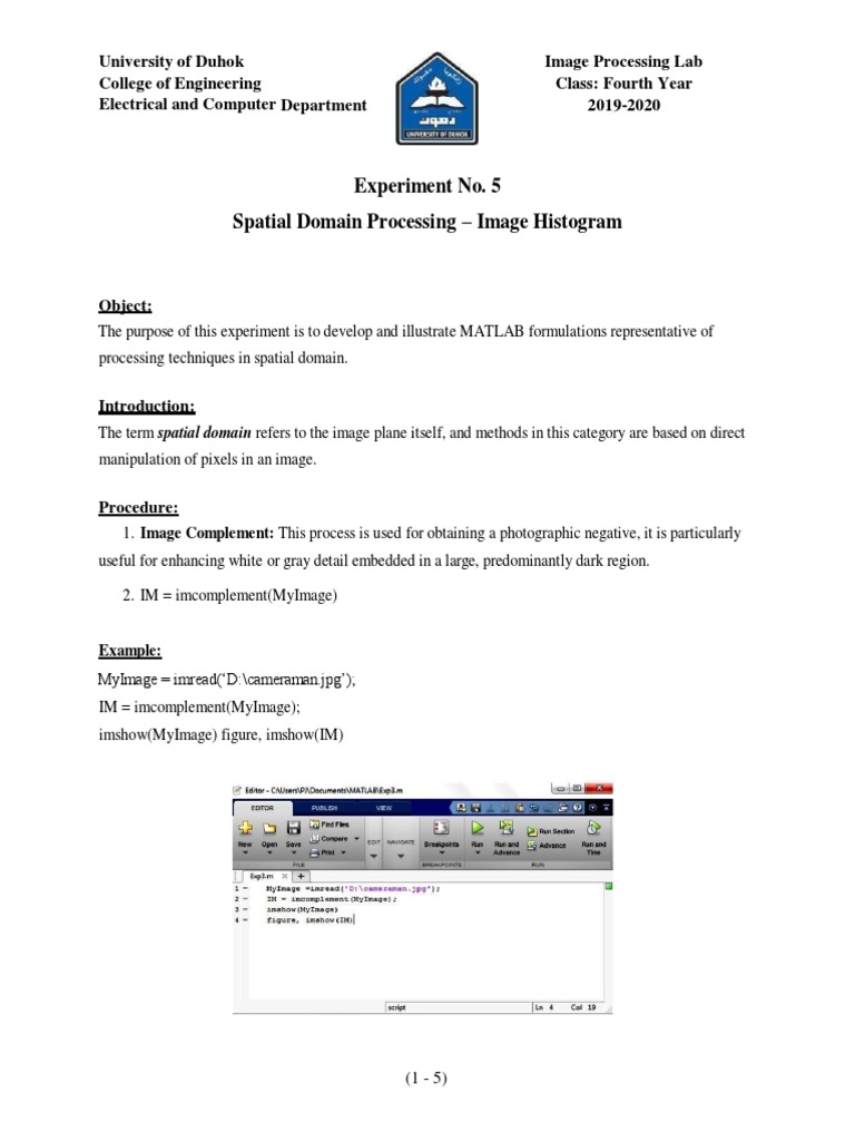 Exp 5 IP | PDF | Image Segmentation | Multidimensional Signal Processing