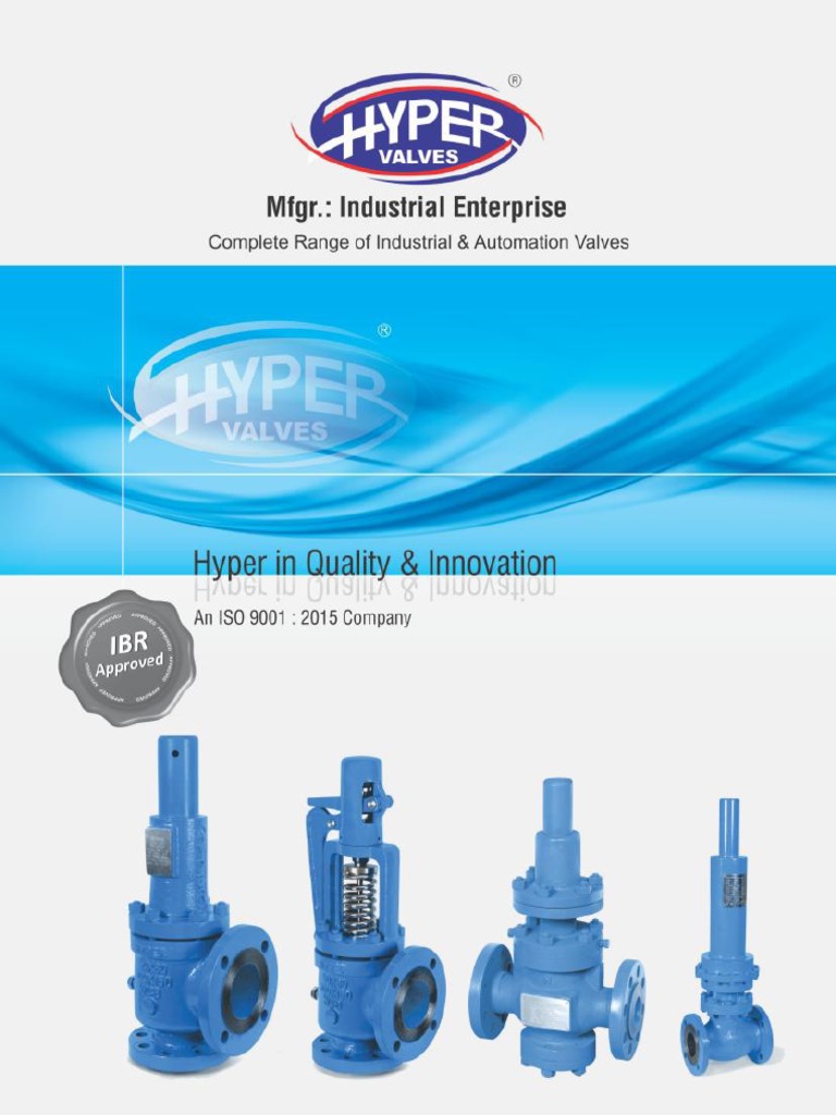Hyper Valve - SRV - PRV Catalog | PDF