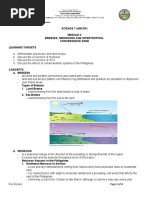 SCIENCE MELCs Grade 7 | PDF | Earth | Force