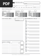 Exalted 3rd Edition Form Fillable Character Sheet v7 | PDF | Role Playing Games