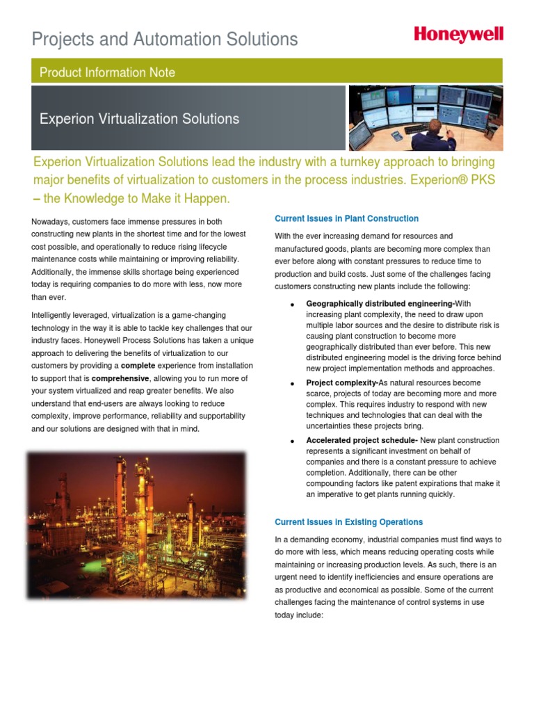 Projects and Automation Solutions | PDF | Virtualization | Computing