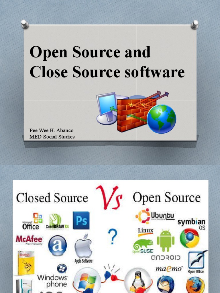 Open Vs Closed Source Software | PDF | Proprietary Software ...