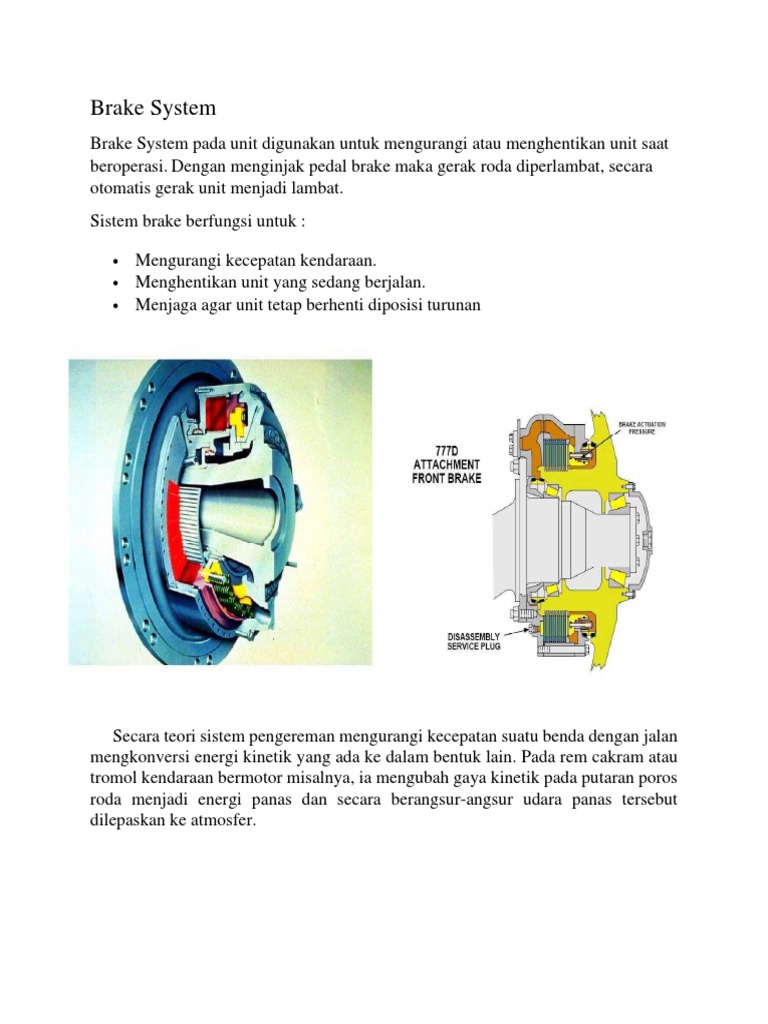 Brake System | PDF