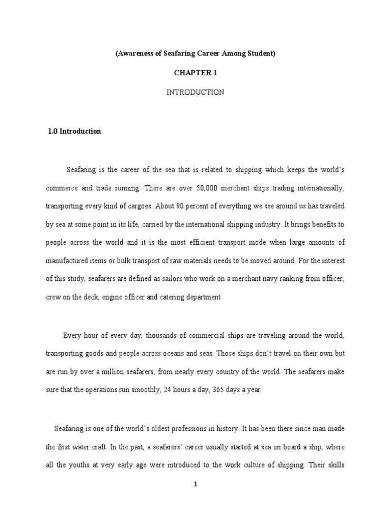 Project Paper Example | PDF | Sea Captain | Ships