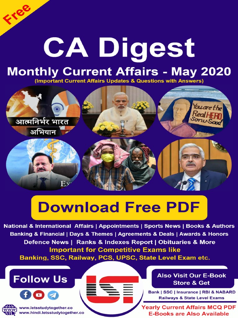 oWraKYeQ0GqROtybG8m9 - Monthly CA Digest May 2020 - GK & Current ...