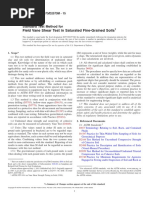 ASTM D1587 Standard Practice For Thin-Walled Tube Sampling of Fine ...