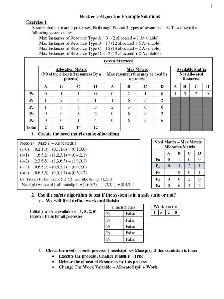 Exercise 1: Given Matrices | PDF | Matrix Theory | Matrix (Mathematics)