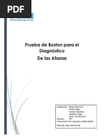 MAST (Test de Cribado de Afasia) | PDF | Artes del Lenguaje y Comunicación
