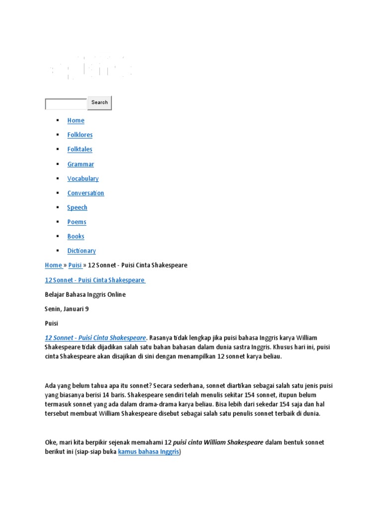 Nitip Tugas Ila Bu Pepy | PDF | British Poems | Rhetoric