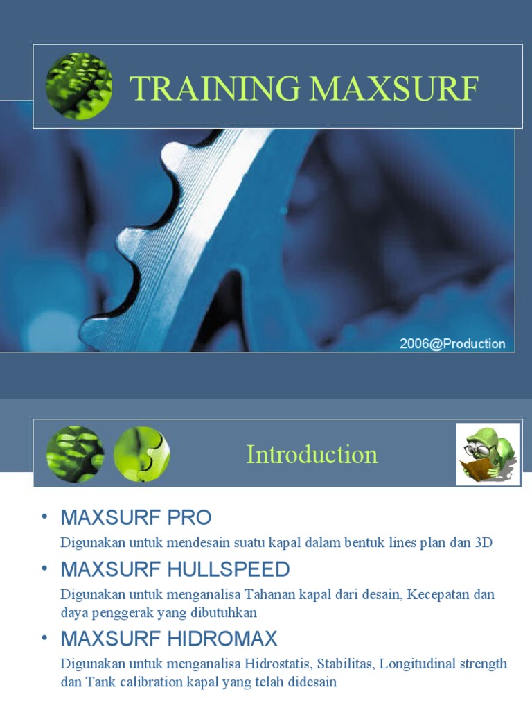 MAXSURF Training Dokumen | PDF