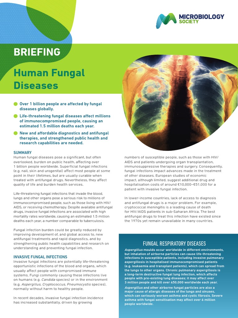 Human Fungal Diseases | PDF | Candidiasis | Infection