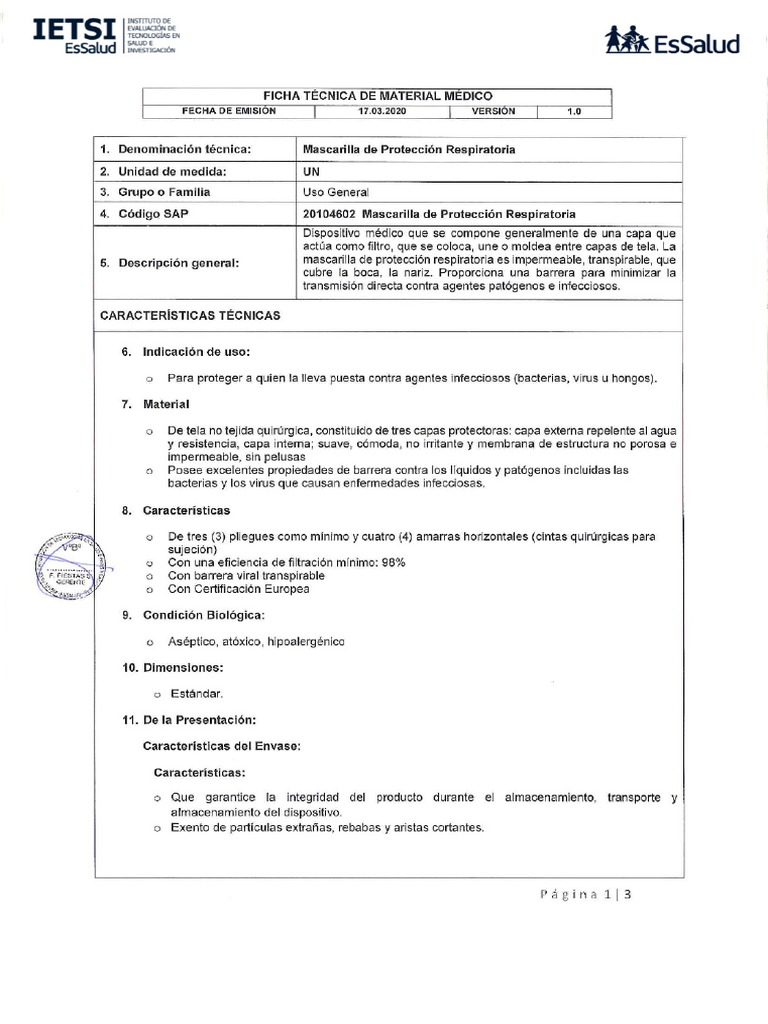 Ficha Técnica DM4 | PDF