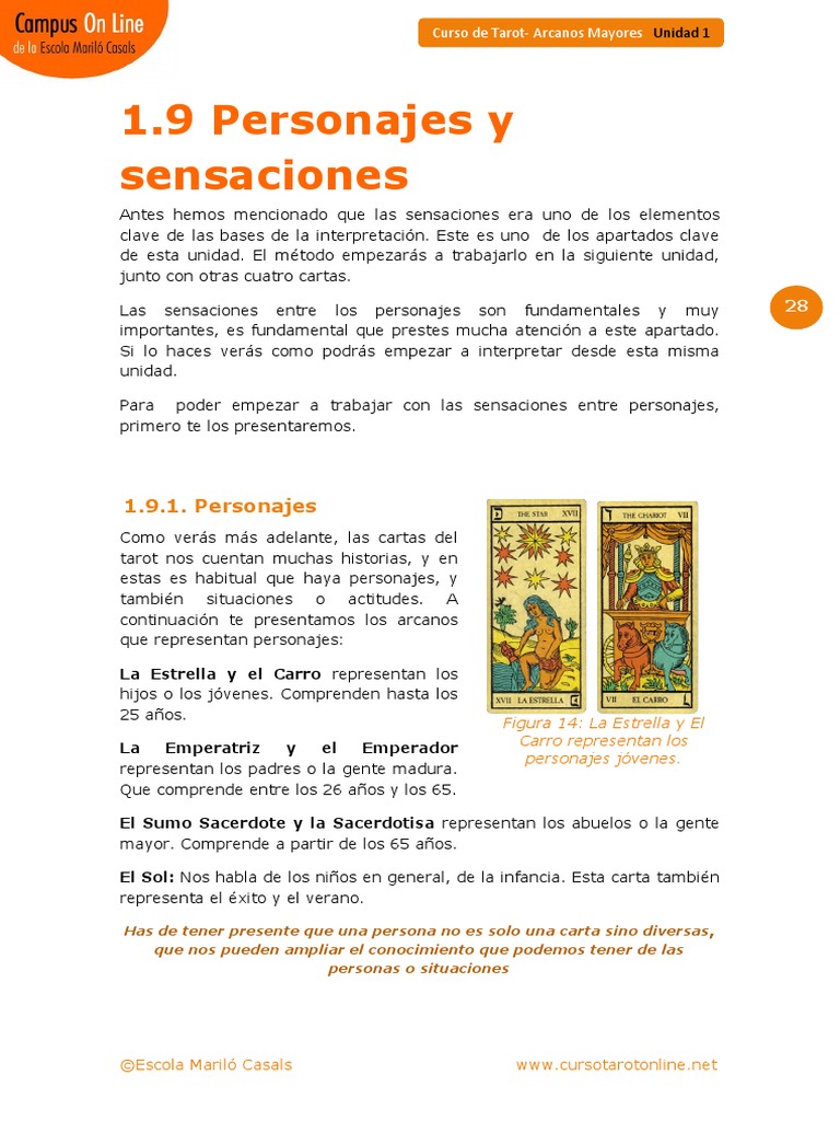 Personajes y Sensaciones | PDF | Sicología | Science