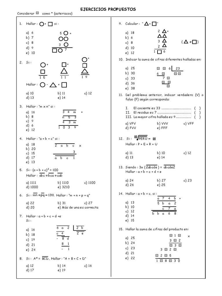 Criptoaritmetica - RM | PDF | Ajedrez | Violencia