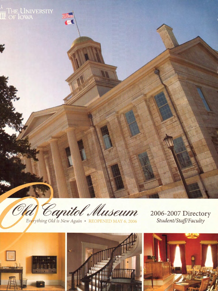 University of Iowa Student, Faculty, and Staff Directory 2006-2007 ...