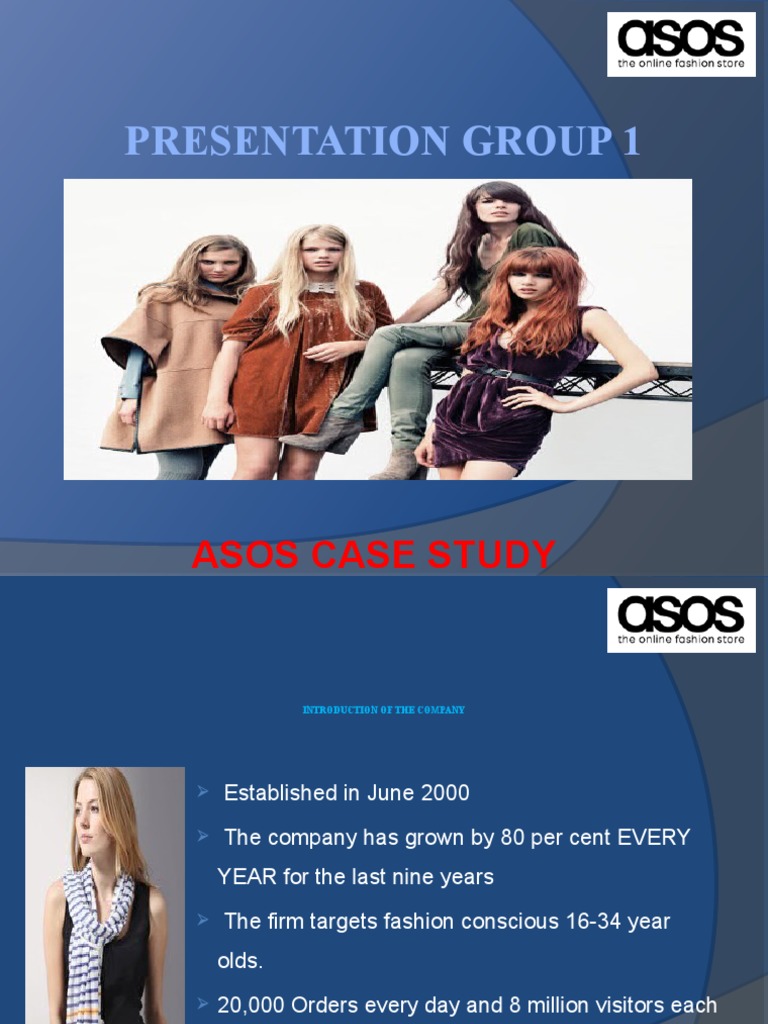 Presentation Group 1: Asos Case Study | PDF