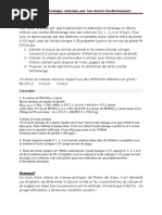 Balance ionique de l'eau en meq/L et °F | PDF | Ion | Éléments chimiques