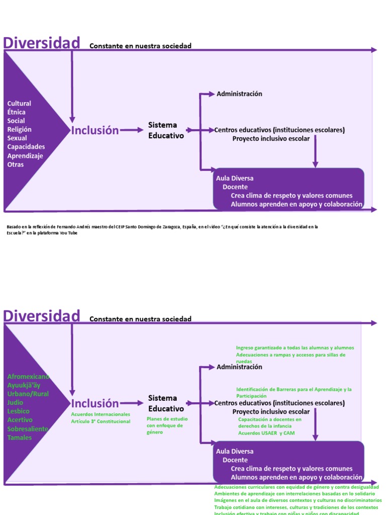 Inclusión y Diversidad en Educación | PDF | Inclusión (Educación ...