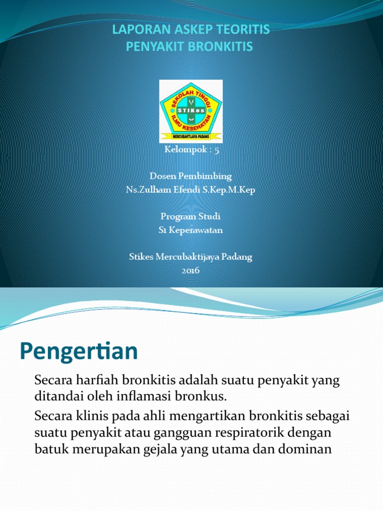 Askep Bronkitis | PDF