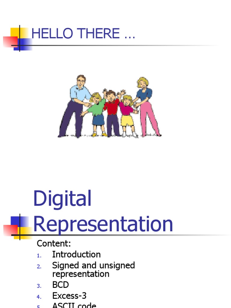3 Digital Representation | PDF | Integrated Circuit | Binary Coded Decimal