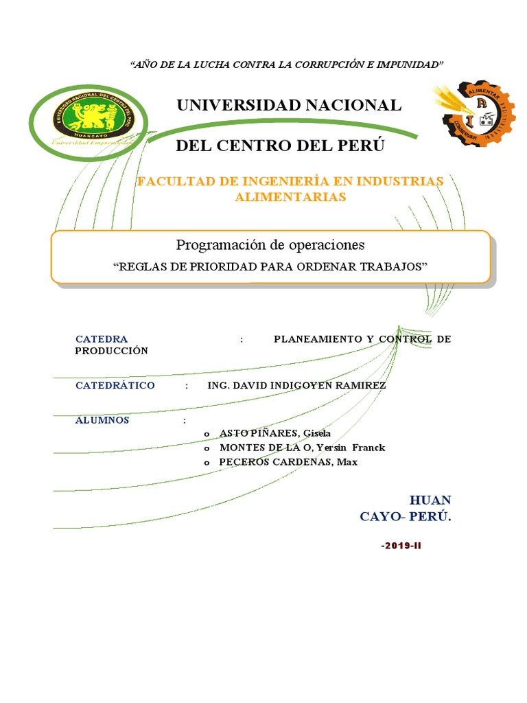 Caratula de Programacion | PDF