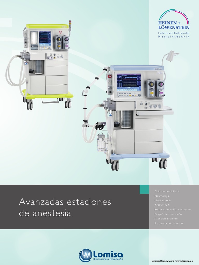 Maquina de Anestesia Leon Plus PDF | PDF | Imagen de resonancia ...