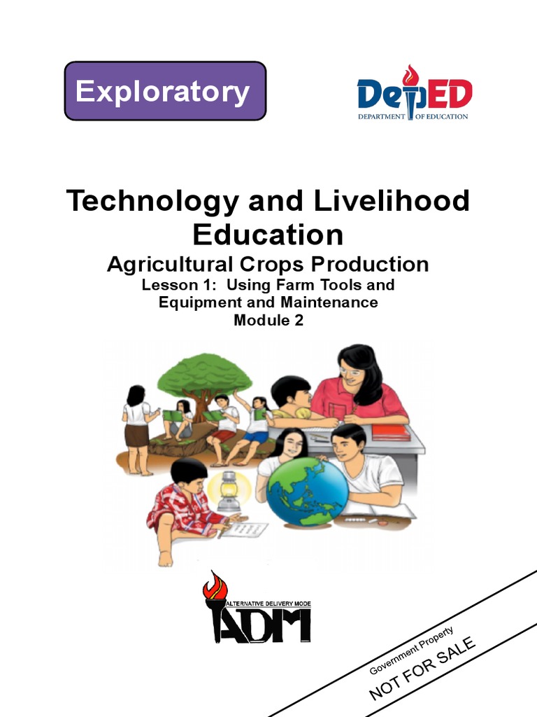 Agricultural Crops Production Module 2 Selecting and Using Farm Tools ...