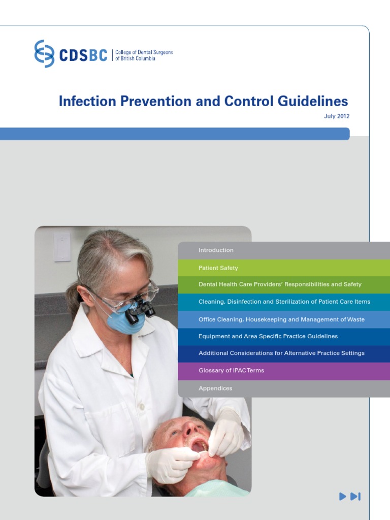 Infection Prevention and Control Guidelines | PDF | Transmission ...