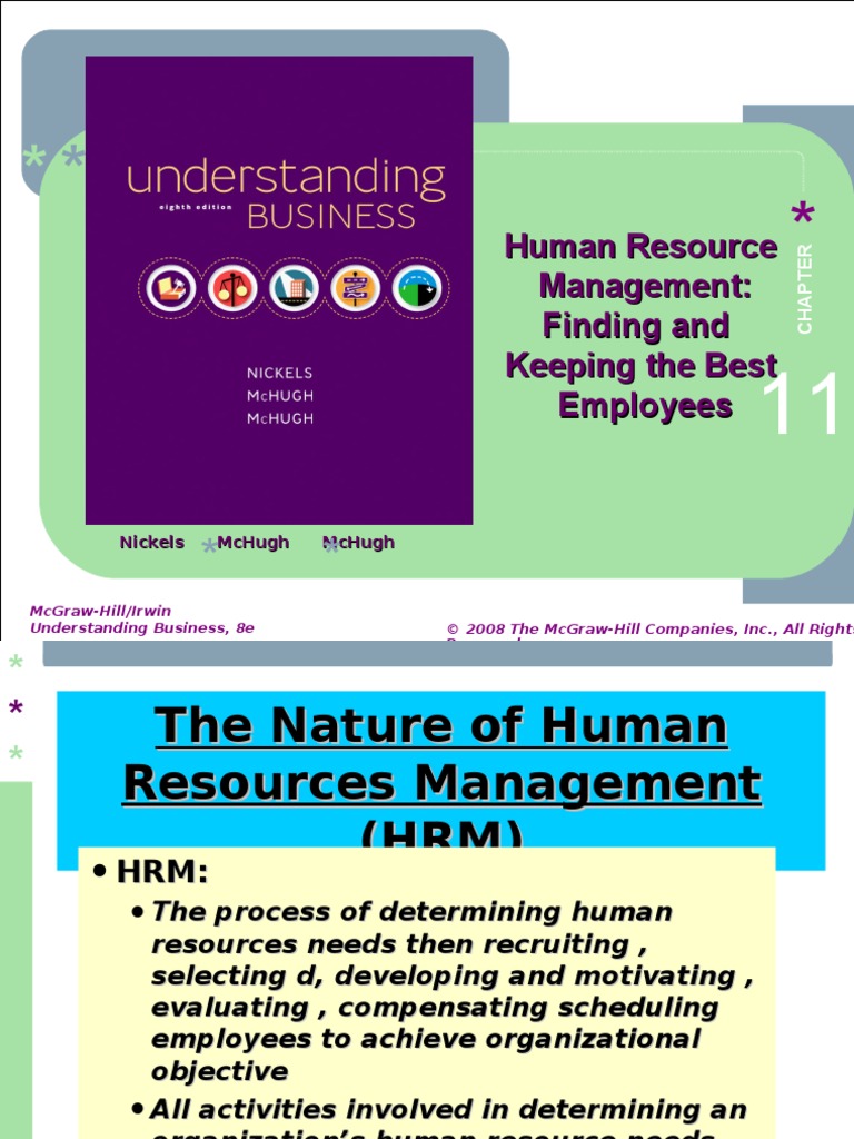 Human Resource Management: Finding and Keeping The Best Employees | PDF ...