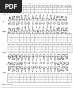 Odontogram and Treatment Plan Template | PDF