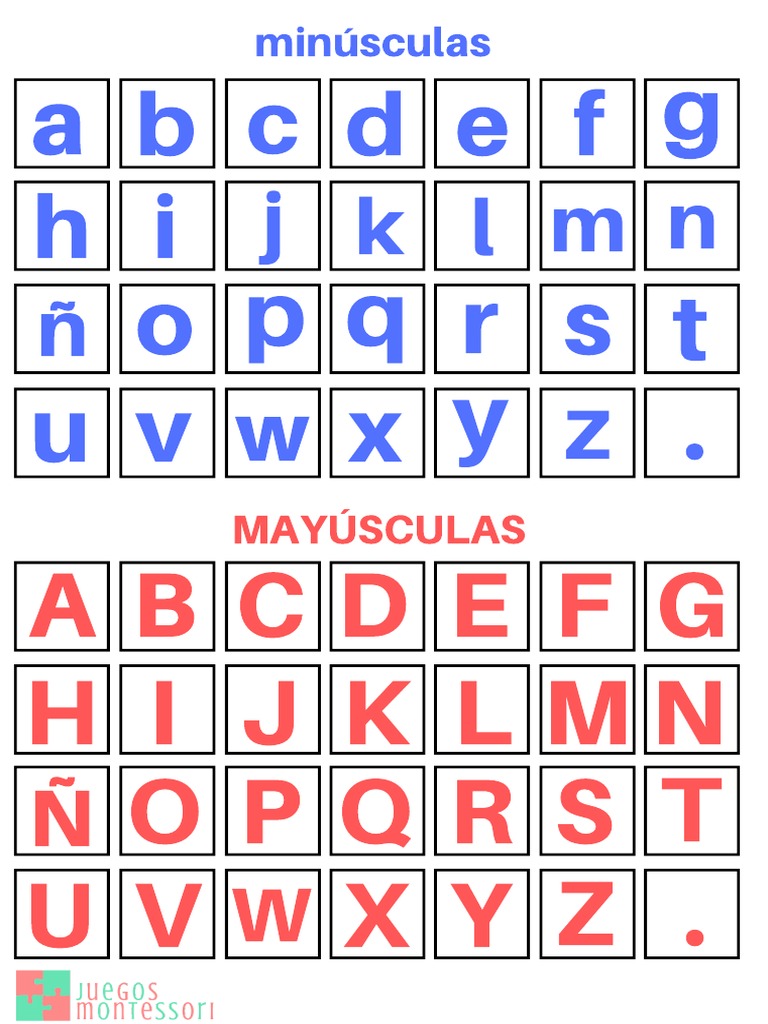 Mayusculas y Minúsculas | PDF