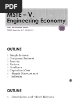 Engineering Economics Notes | PDF | Money | Economies