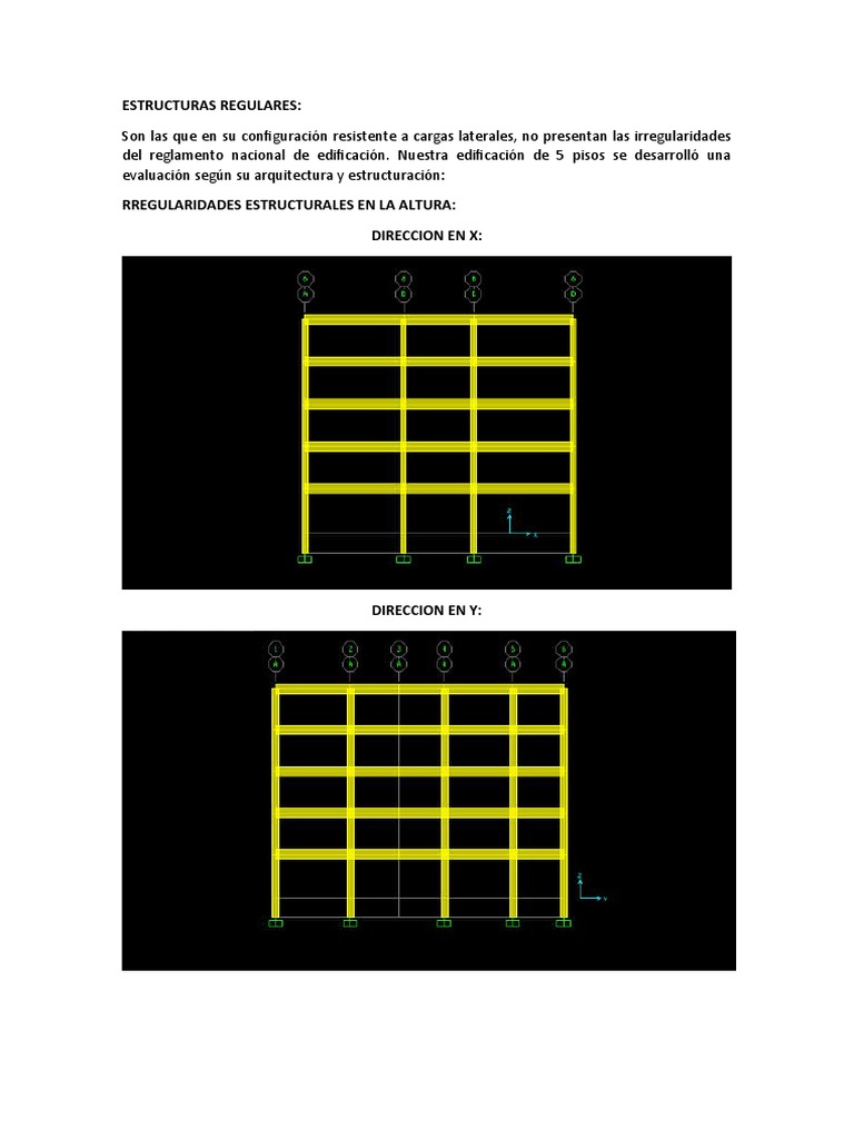 Estructuras Regulares | PDF | Análisis estructural | Ingeniería de ...
