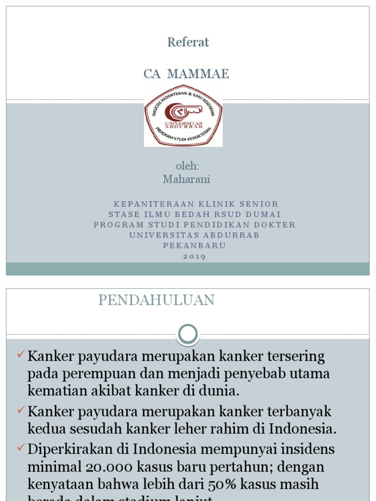 CA Mamae | PDF
