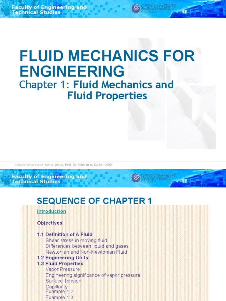 Fluid Statics and Mechanics | PDF | Science & Mathematics