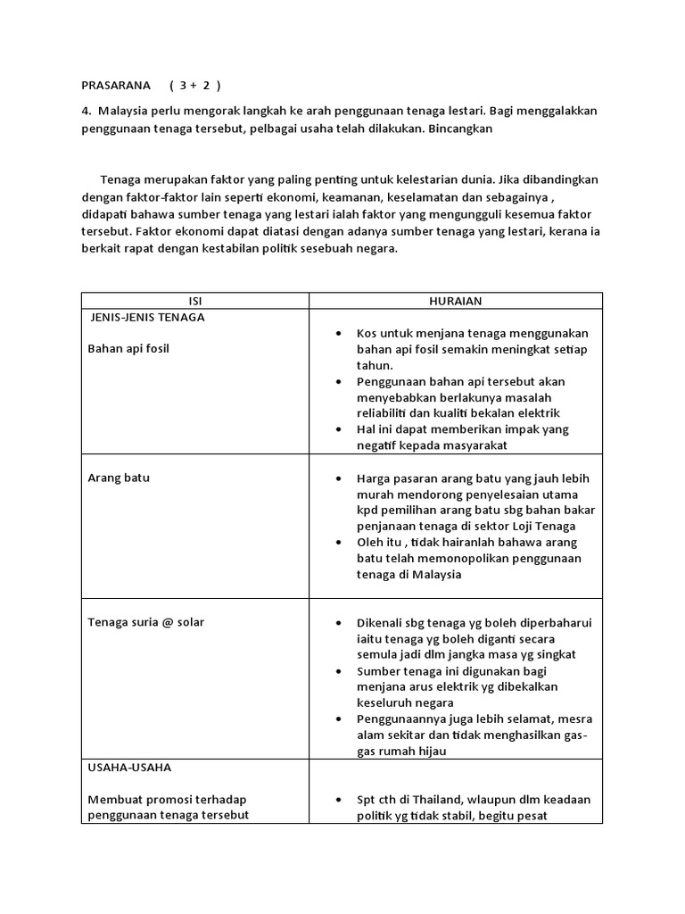 Esei Prasarana Pa Sem 2 | PDF