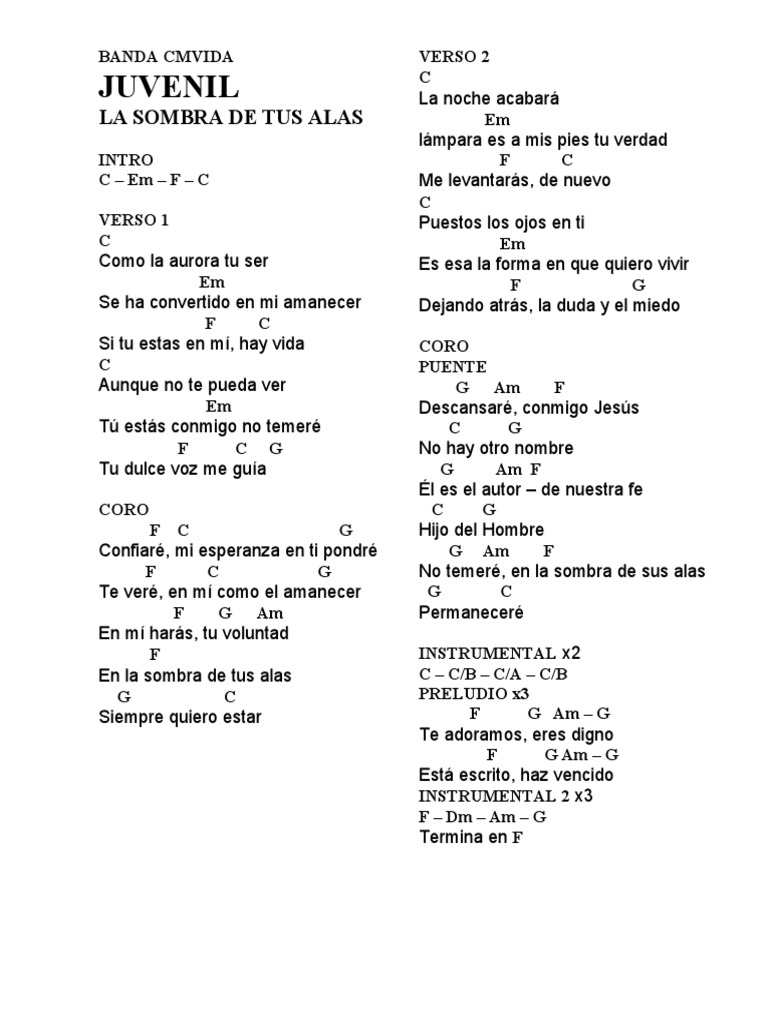 La Sombra de Tus Alas | PDF