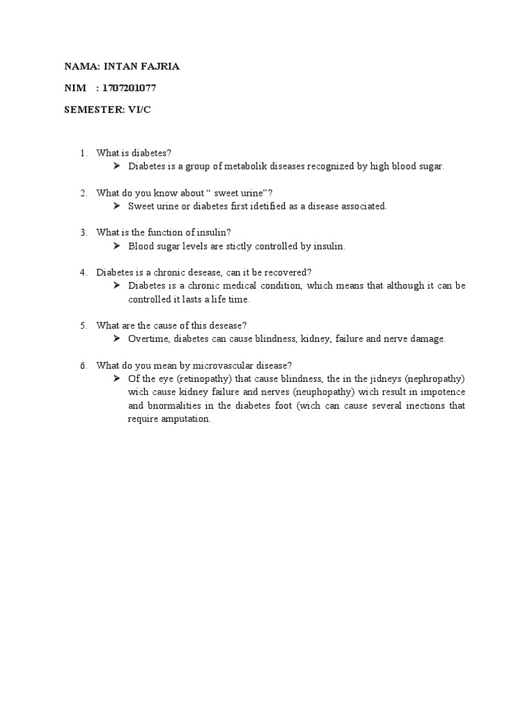 Nama: Intan Fajria NIM: 1707201077 Semester: Vi/C | PDF