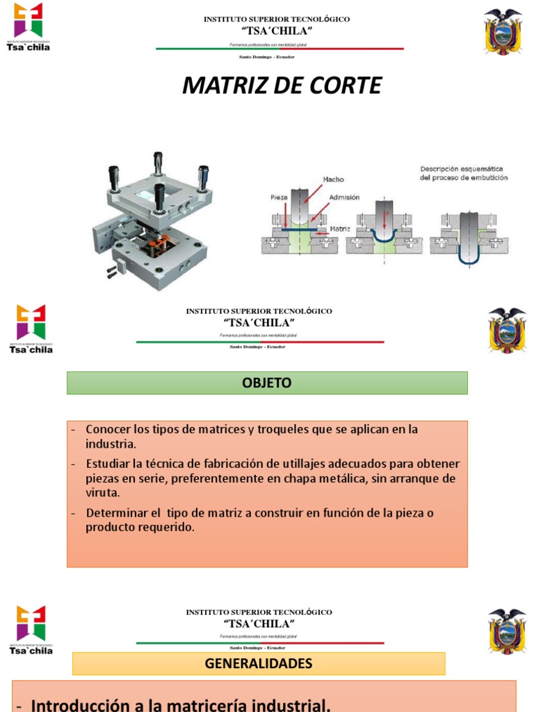 Unidad 1. Matriz de Corte | PDF | Matriz (Matemáticas) | Ecuador